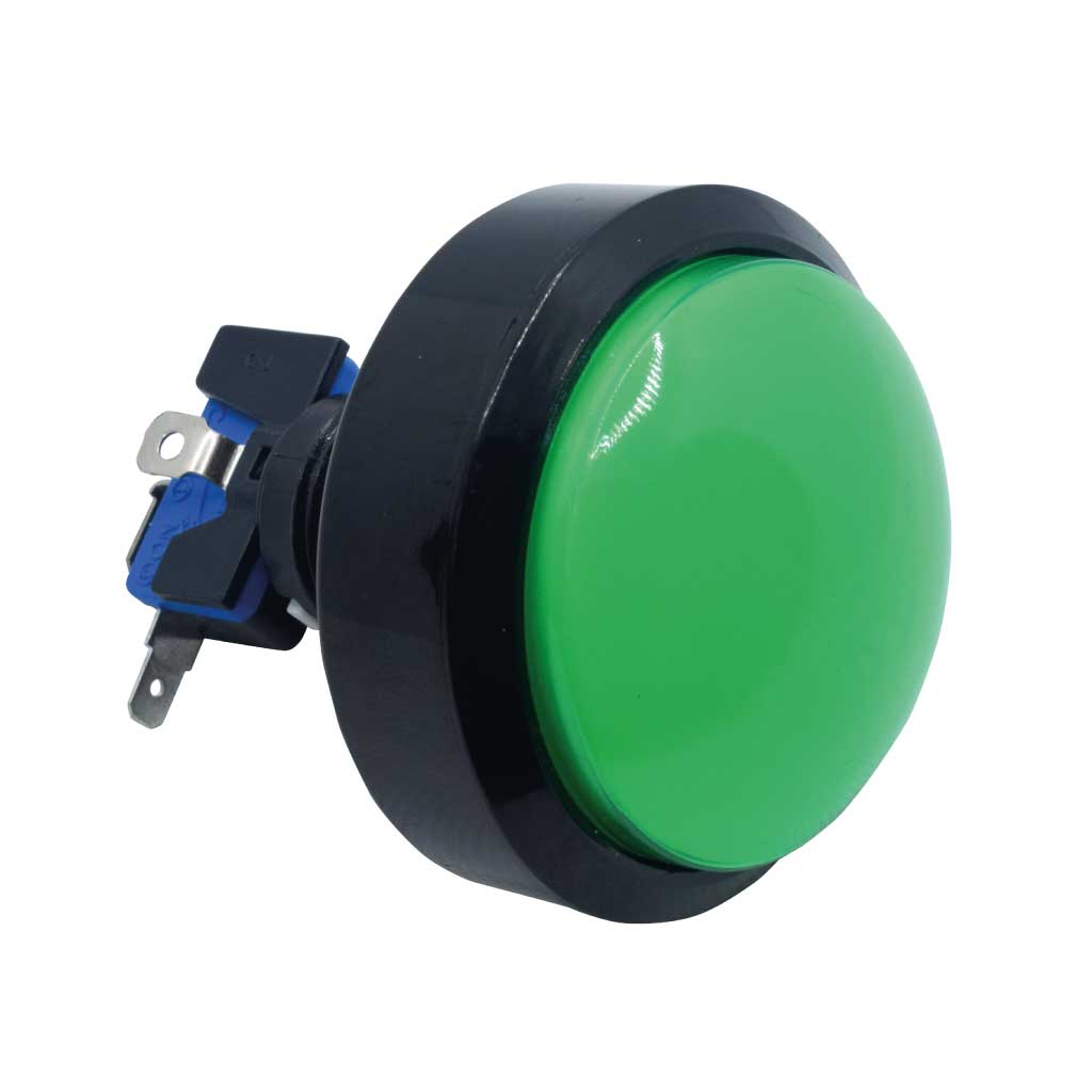TP-VGS-G — SWITCH VERDE P/CONSOLA TIPO ARCADE 60MM, ,BARRENO 24MM ...